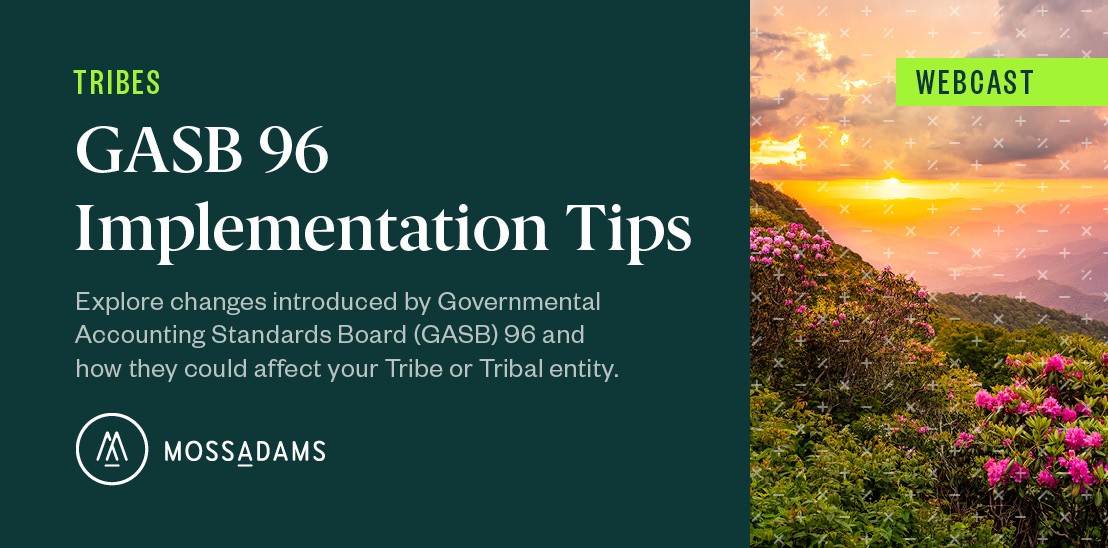 Implementation Strategies For GASB 96