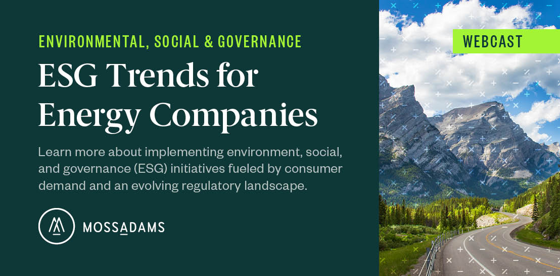 ESG Trends in the Energy Sector