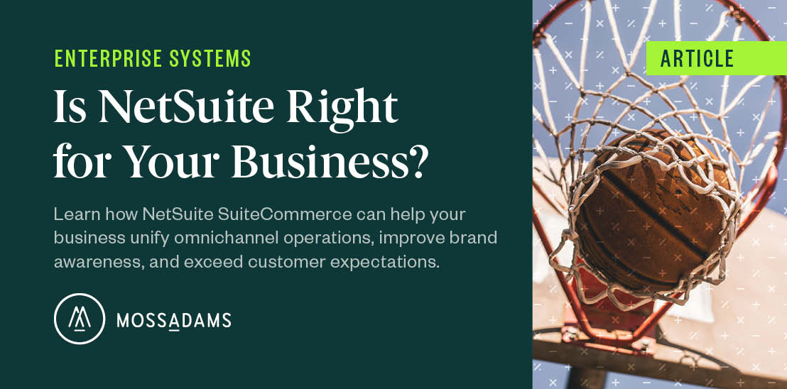 Three Key Benefits Of NetSuite SuiteCommerce