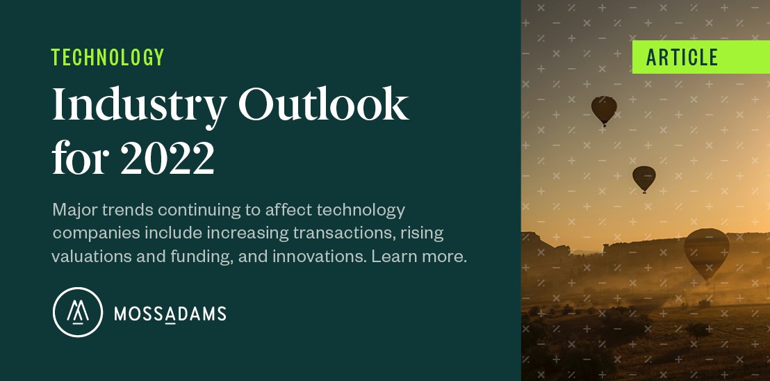 Technology Industry Trends in 2022 and Beyond