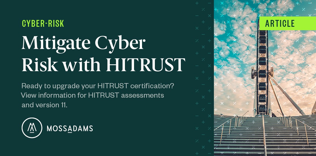 Ready to upgrade your HITRUST certification? Check out the new ...