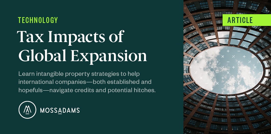 Intellectual Property for Tax Purposes in Technology